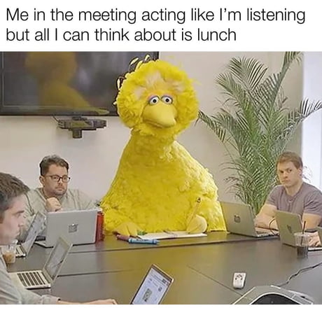 Lunch Meeting Funny Meme