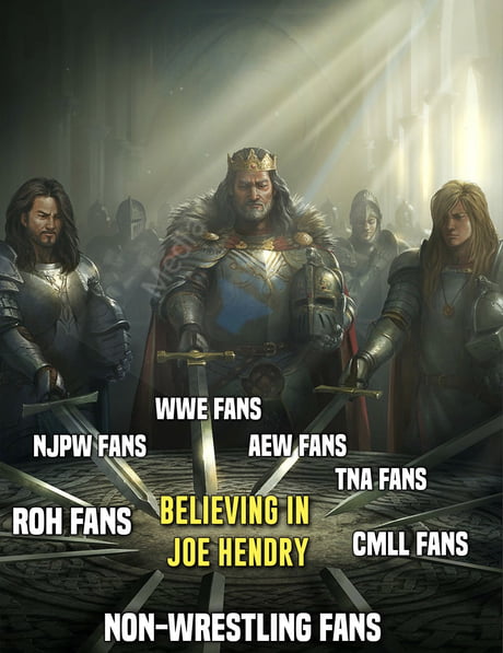 Memes Hendry The Spider Man Meme But Make It Joe Hendry😆