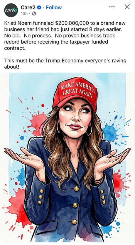 Best Funny kristi noem Memes - 9GAG