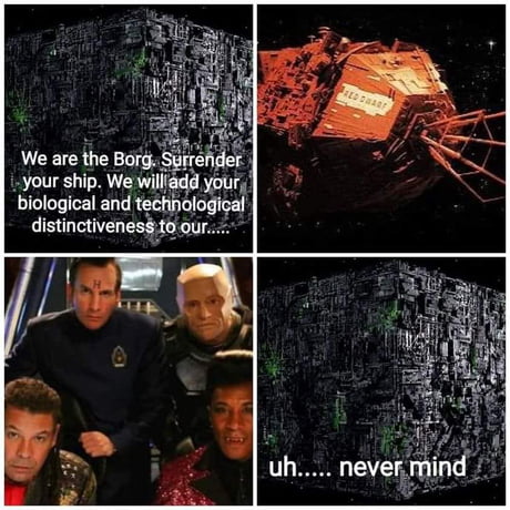 Best Funny borg Memes - 9GAG