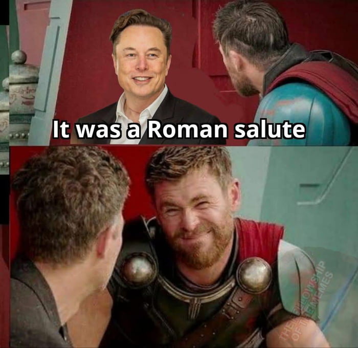 It was a Roman salute - 9GAG