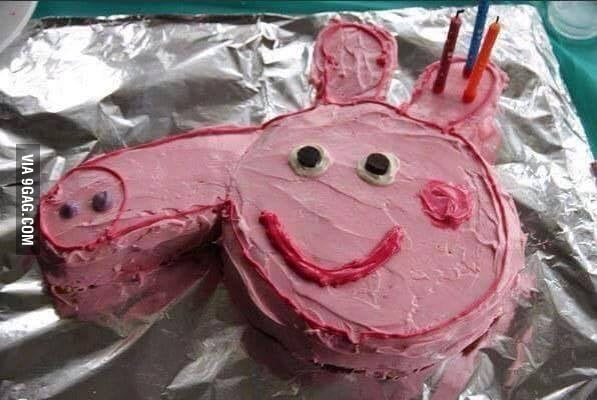 Cake gone wrong - 9GAG