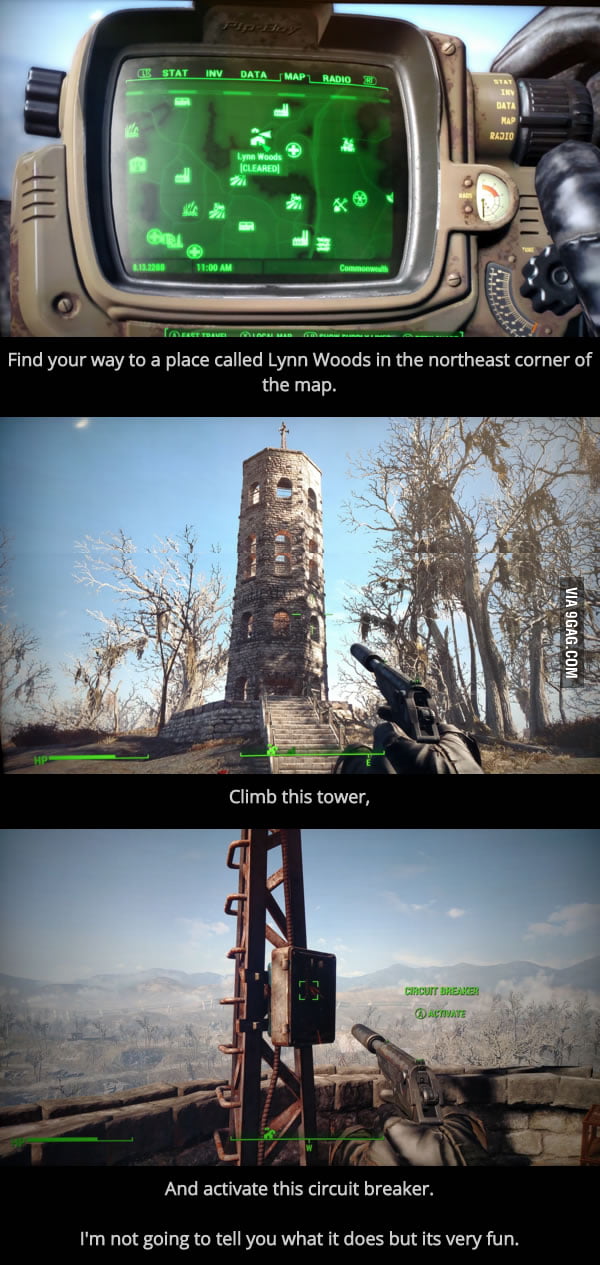 Looking for something to do in Fallout 4? - 9GAG