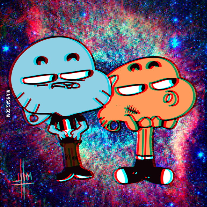 (The amazing world of gumbal) I really like this cartoon