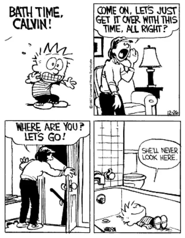Calvin comics - 9GAG