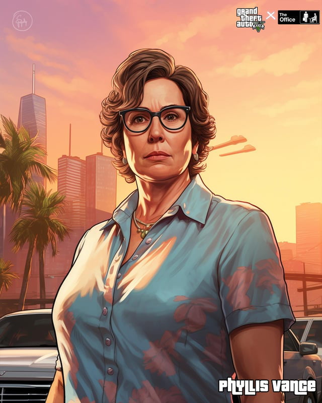 AI Shows Us What The Cast Of ‘The Office’ Would Look Like In 'GTA V' - 9GAG