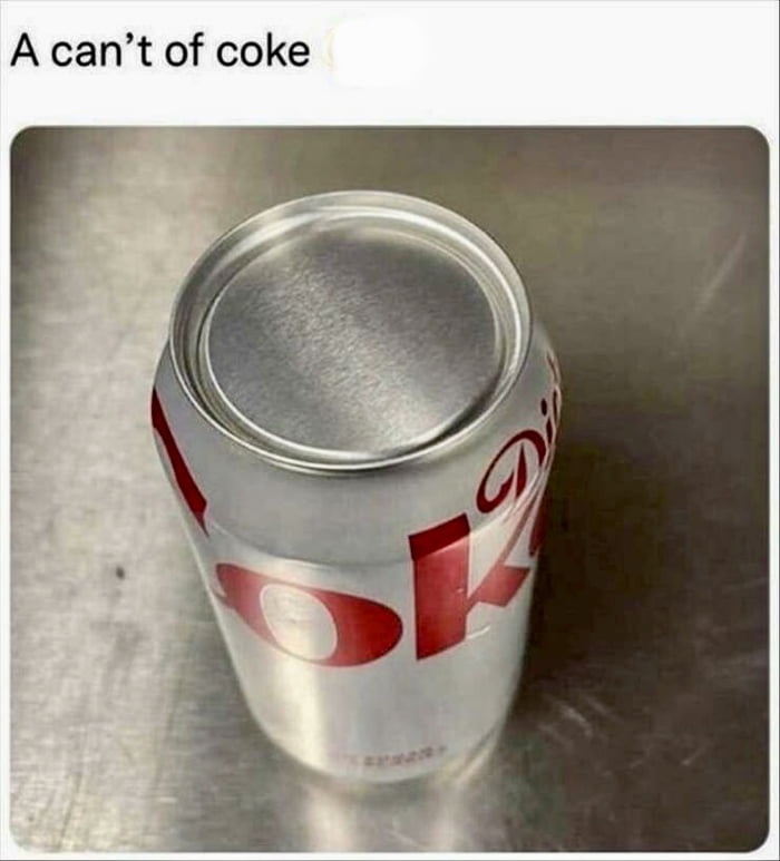 No coke for me - 9GAG
