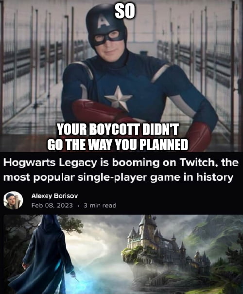 So about that boycott... - 9GAG