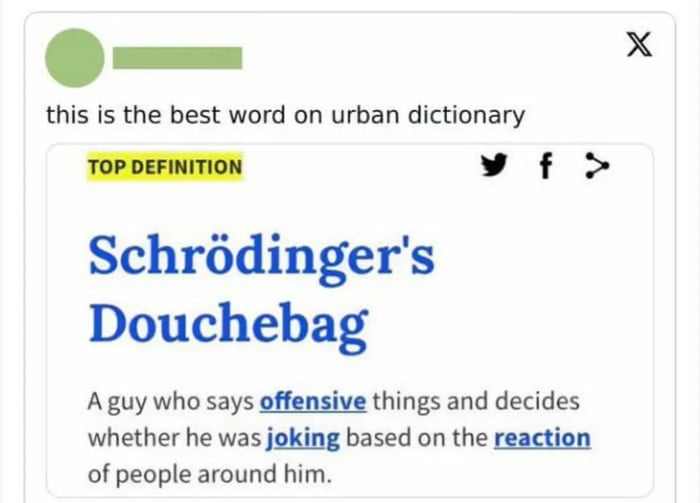 We all are schrodinger’s douchebags! - 9GAG