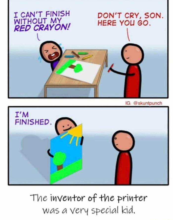 Never run out of ink again! - 9GAG