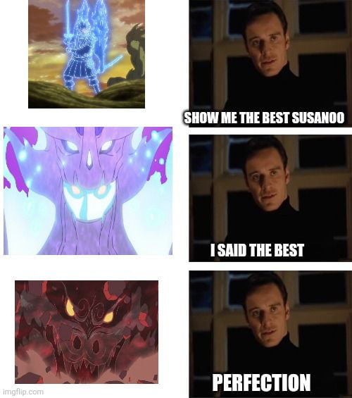 I, Madara, declare you the strongest. I know I botched the meme and I ...