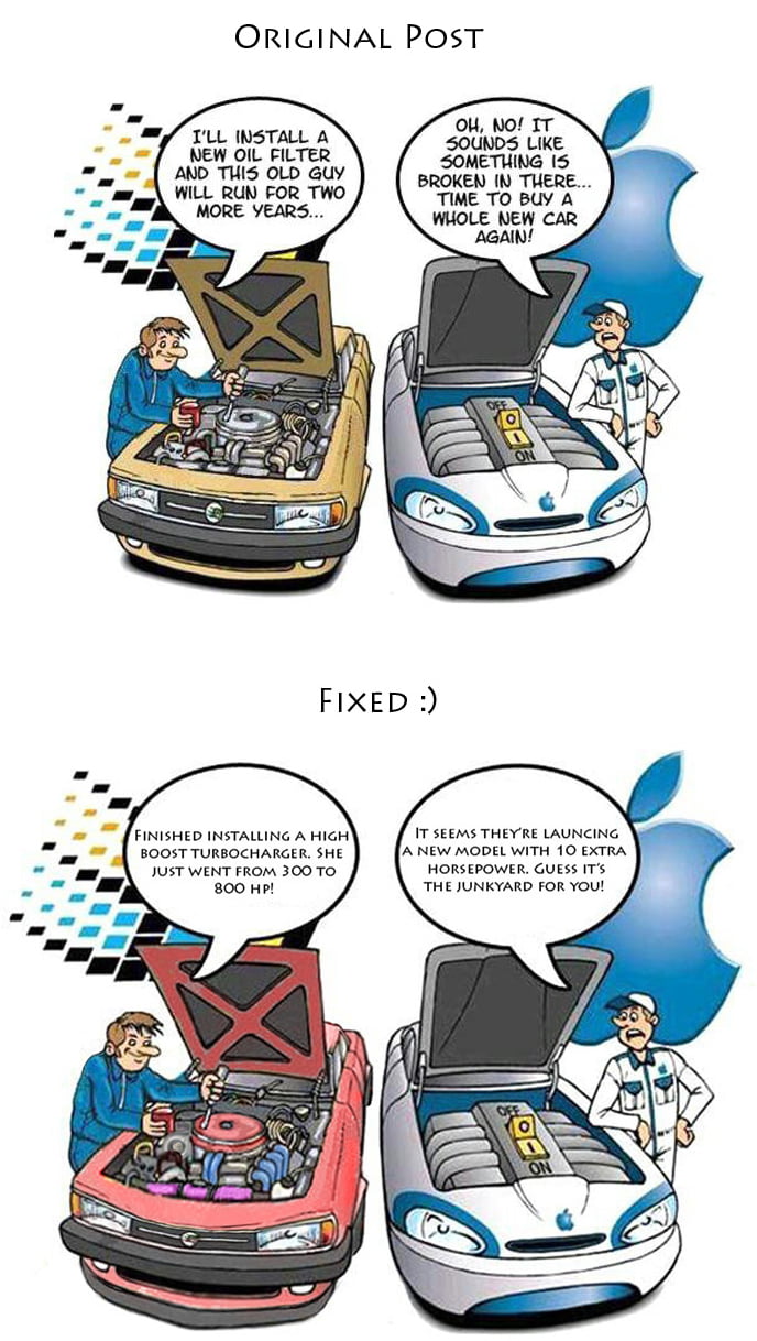 As a car and computer enthusiast, this comic always bugged me - so I ...