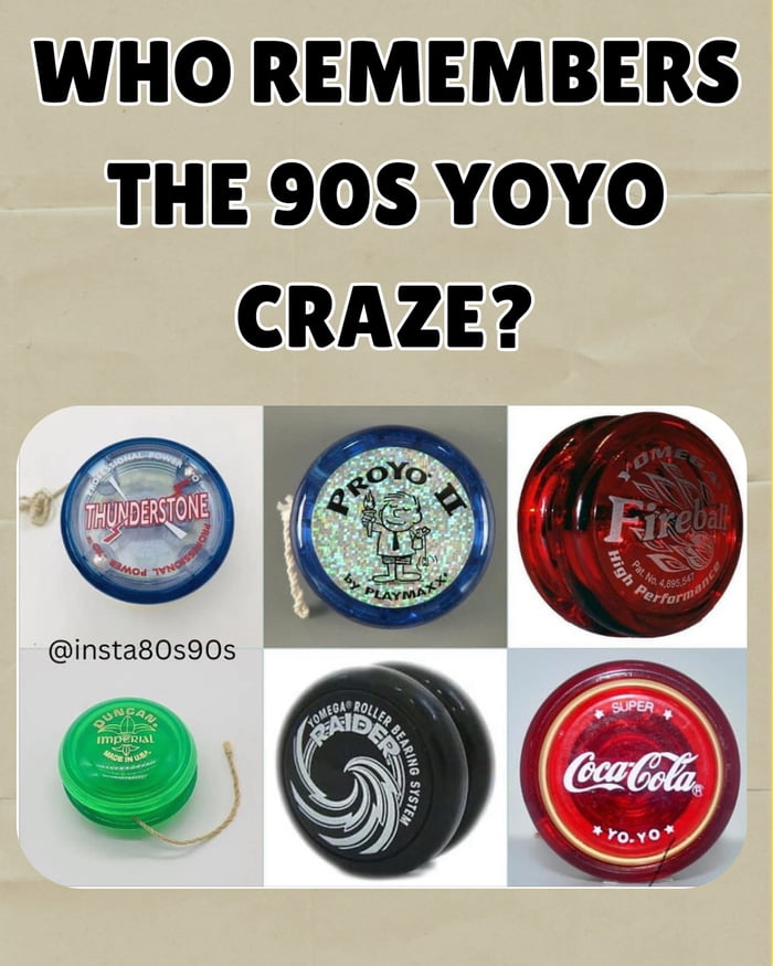 Remember trying to master 'Around the World' with these? The 90s yo-yo ...
