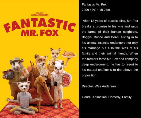 Best Funny fantastic mr fox Memes - 9GAG