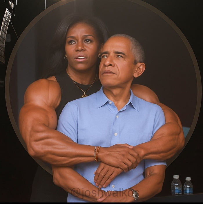 Big Mike and Barry Soetoro. - 9GAG