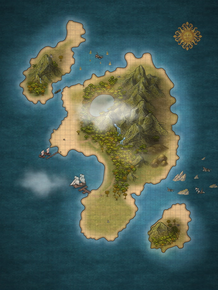I made a dnd map for the first time what do you think? - 9GAG