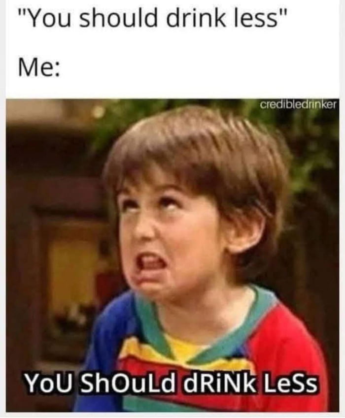 My reaction when someone suggests moderation - 9GAG