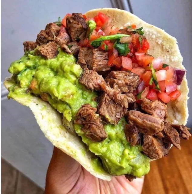 A bit heavy on the guac, but still this is the tastiest thing you can ...