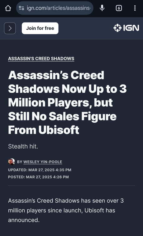 Best Funny assassins creed shadows Memes - 9GAG