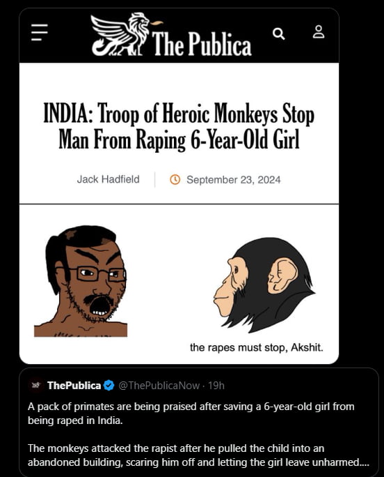 Maybe we owe the monkeys an apology. - 9GAG