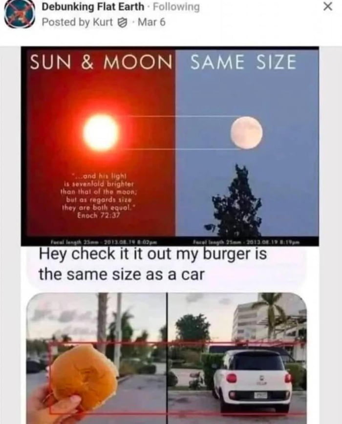 These flat earthers man - 9GAG