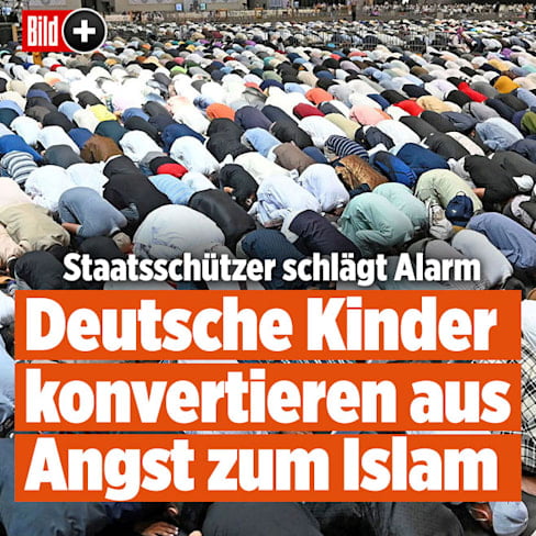 Translation: German kids convert to islam out of fear - 9GAG