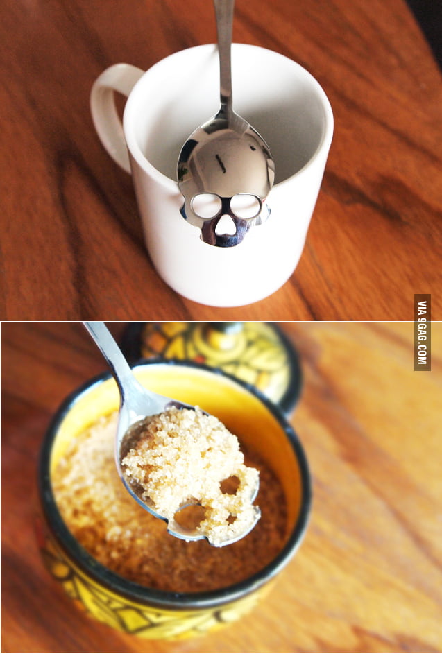Sugar Skull Spoon - 9GAG