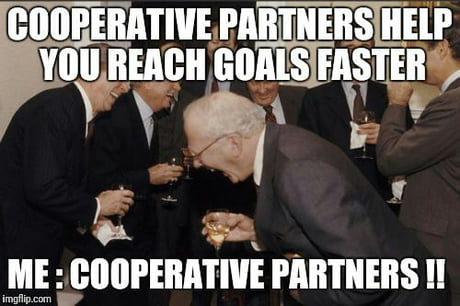 Best Funny partnerships Memes - 9GAG