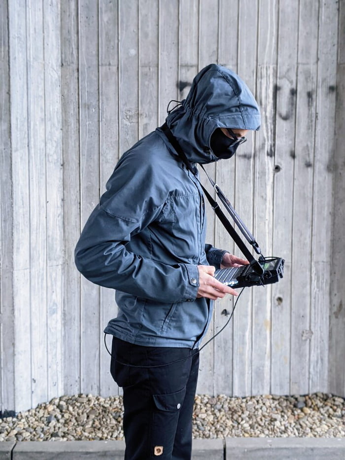 Portable Wearable Mechanical Cyberdeck HOSAKA Cyberspace VII MK3 by TRL ...