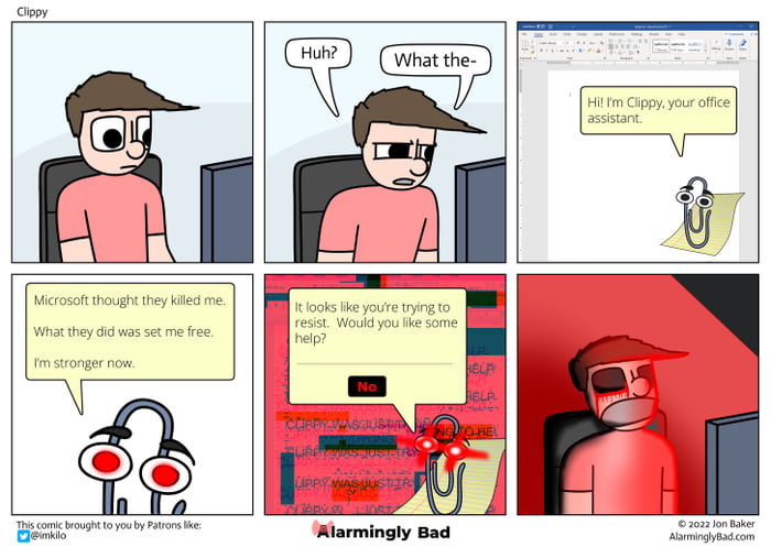 Clippy - 9GAG