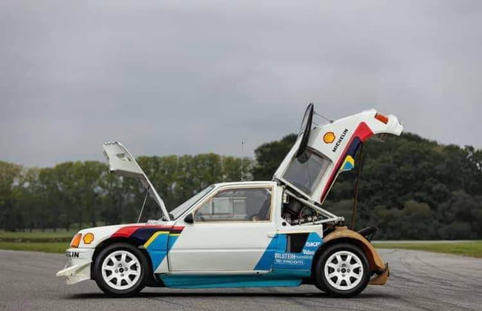 Peugeot 205 T16 Evo2, winner of 1986 Tour de Corsica. Sold at auction ...