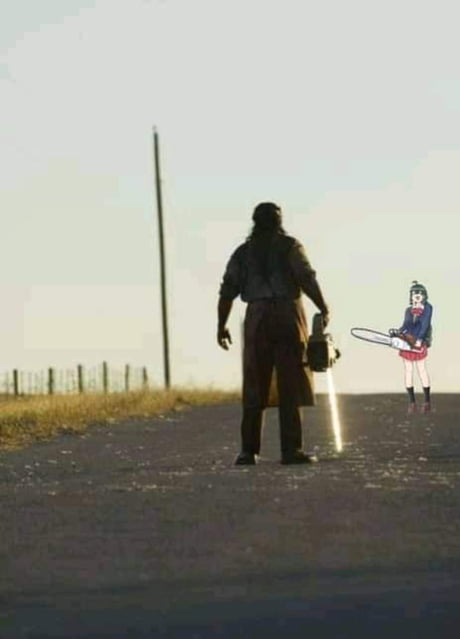 Leatherface Funny Meme