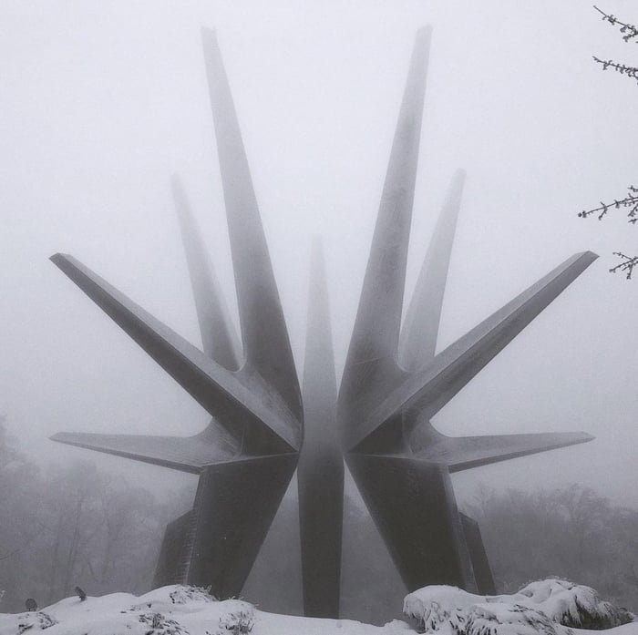 Monument to the Fallen Soldiers of the Kosmaj Partisan Detachment - 9GAG