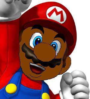 Netflix reimagines Mario. He's a fictional character, his skin color is ...