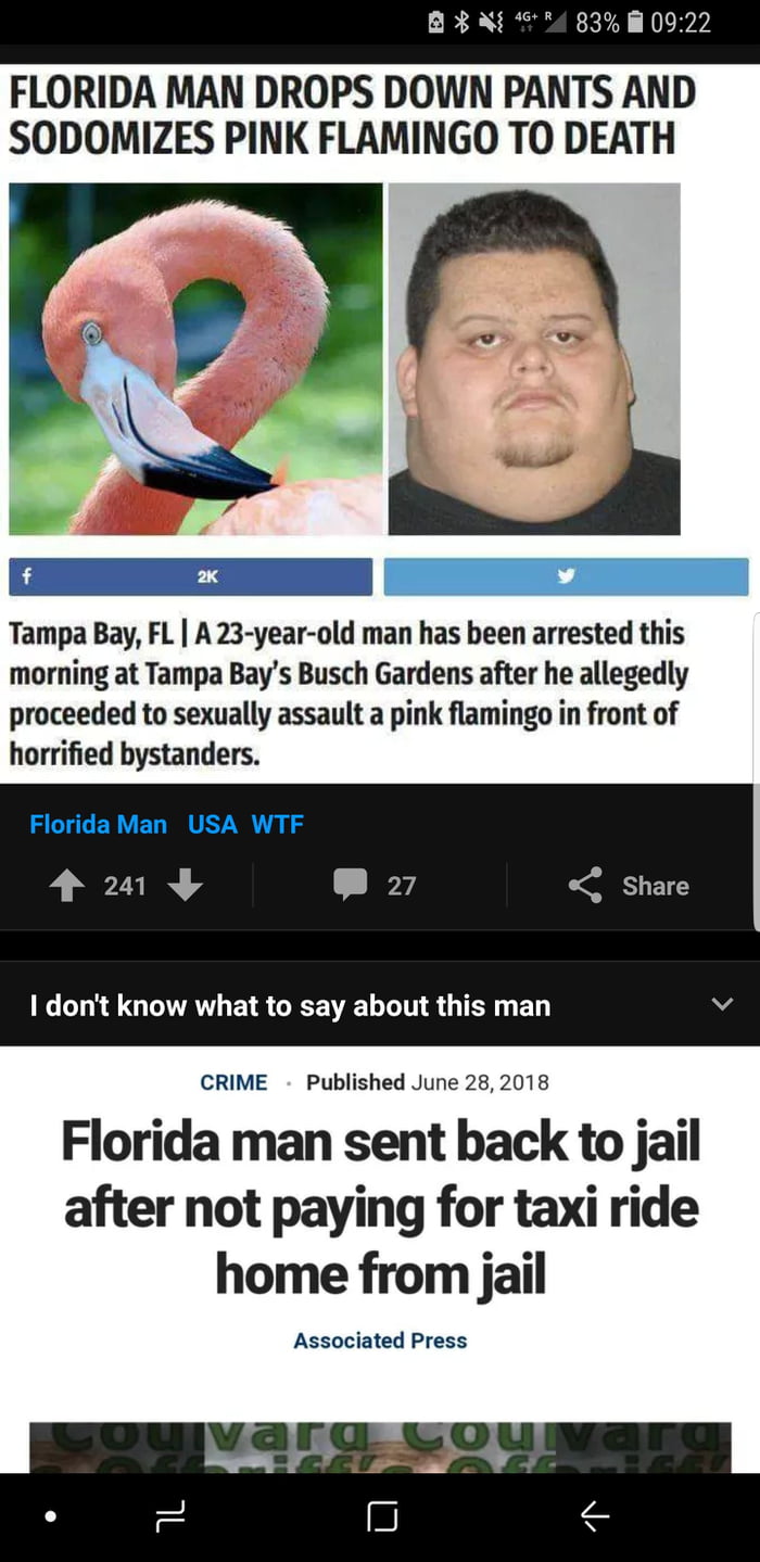 Florida man everywhere - 9GAG