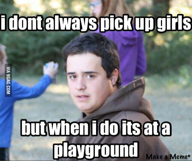 Pedo Pete at the park - 9GAG