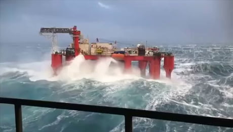 If you ever wondered why oil rig workers