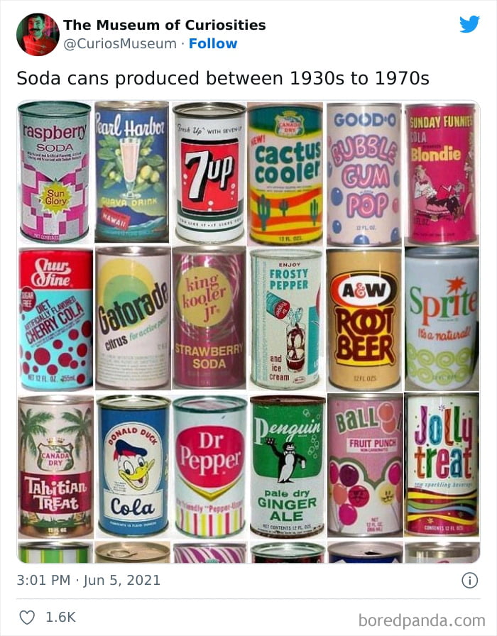 Soda pop can designs - 9GAG