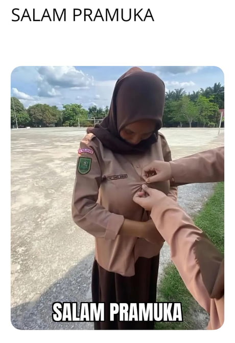 Memes Tentang Salam Pramuka