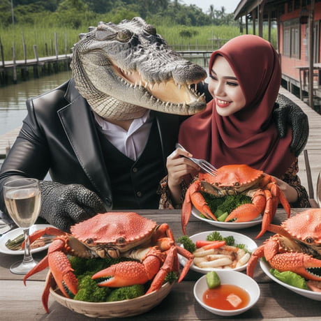 Memes Buaya Lucu
