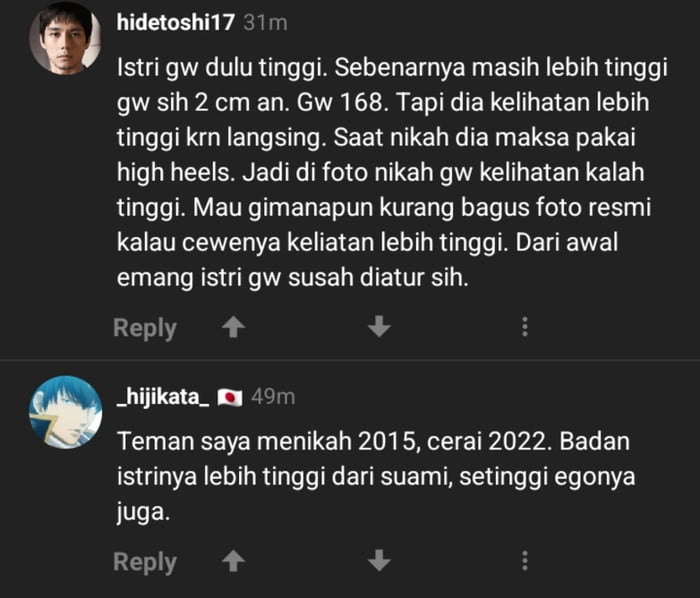 Laki² harus lebih tinggi - 9GAG