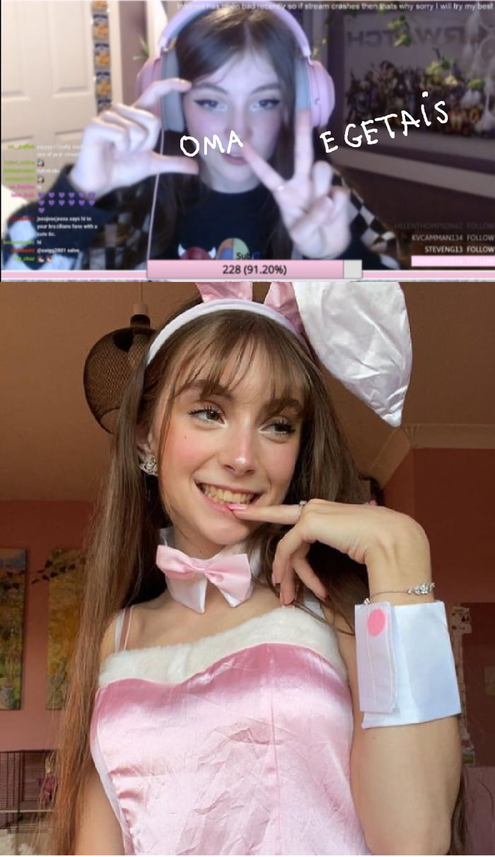 How this streamer changed in one year. Sooner or later, they will always resort to acting in ...