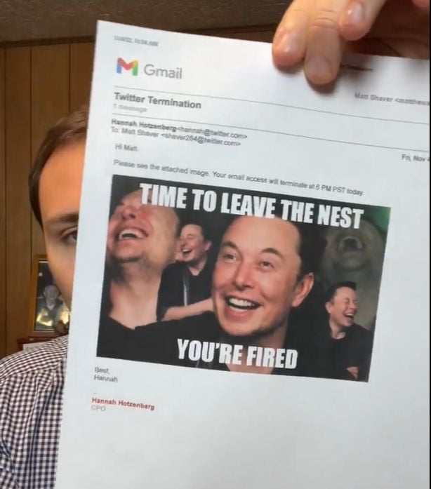 Twitter fired employees meme - 9GAG