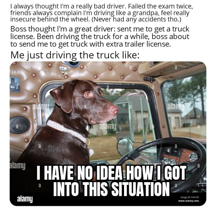 Still haven't had any accidents tho. Not even a scratch or a dent. - 9GAG