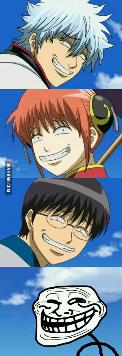 Troll face anime version - 9GAG