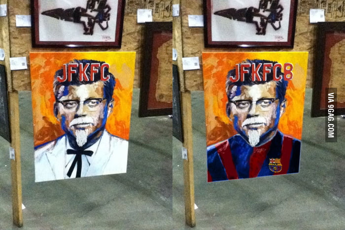 JFK - KFC - FCB - 9GAG