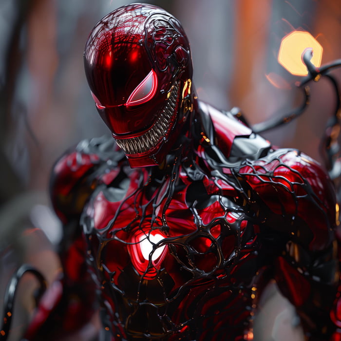 AI Imagines Venom Infected Other Marvel Characters - 9GAG