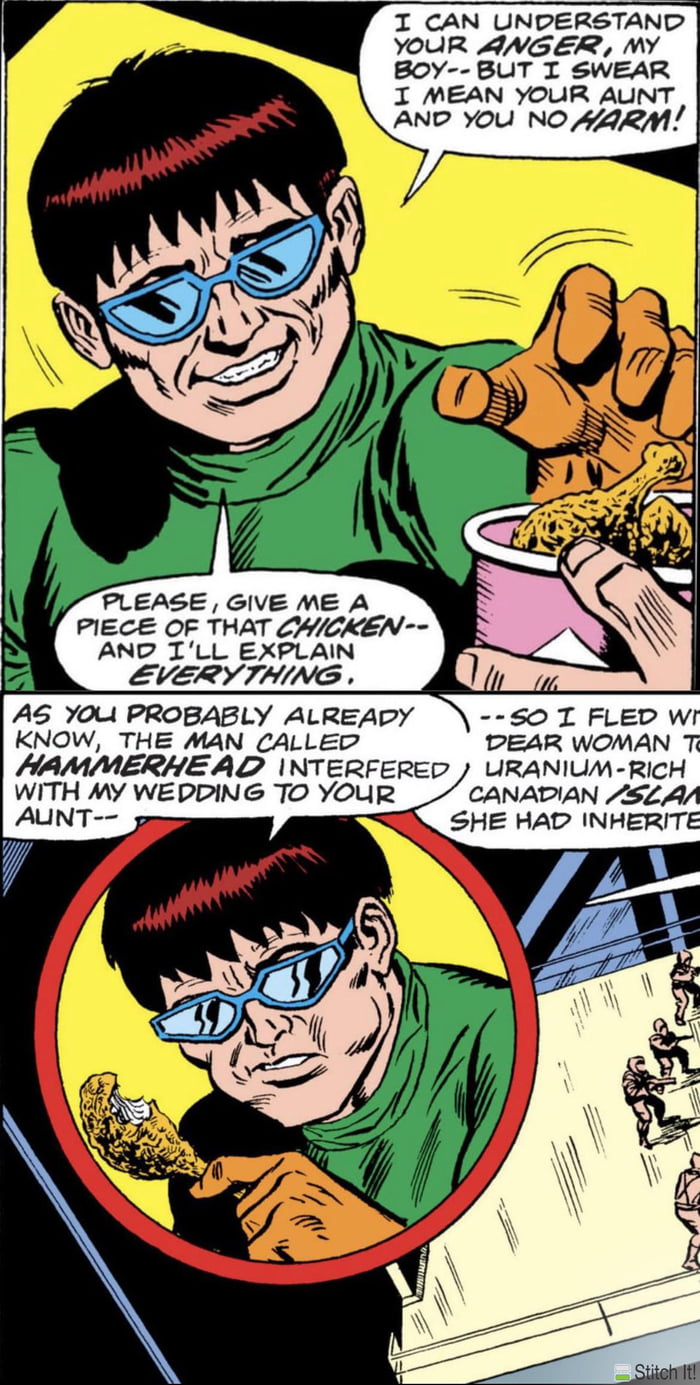 MCU couldn’t handle comic accurate Doc Ock - 9GAG