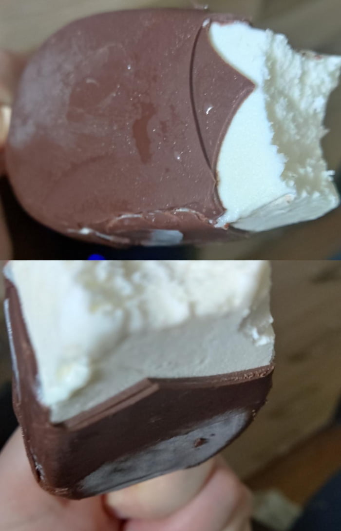 I've got an ice cream that was dipped in chocolate twice - 9GAG