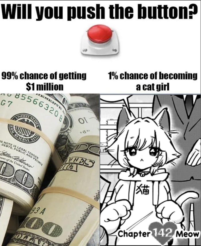 Starting off the new year as a cat girl 🤔 - 9GAG
